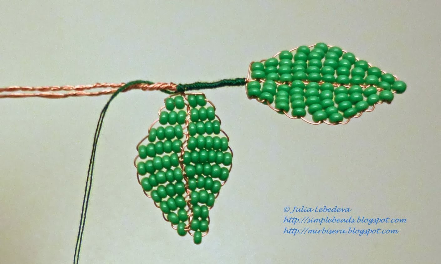 Beading for the very beginners: Raspberry