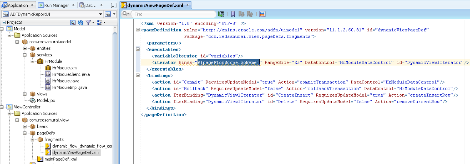 Andrej Baranovskij Blog: Creating ADF BC View Object Instances On The Fly