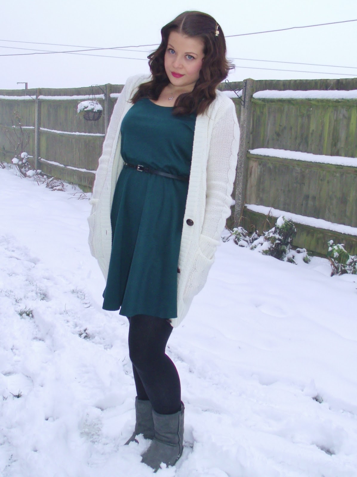Snowy London Outfit & My Emu Boots ♥ - Victoria's Vintage Blog | Milton ...