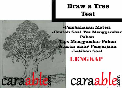 Tes Psikotes Menggambar Pohon Mangga & Pohon Berkambium / Draw a Tree ...