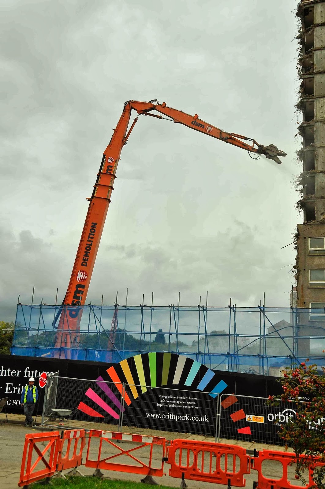 Arthur Pewty's maggot sandwich: Erith Park.