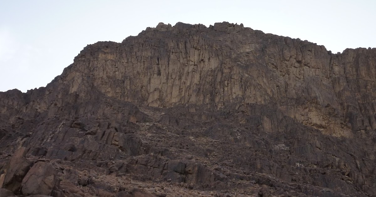 Pracuji v Saudske Arabii: Biblicka hora Sinaj