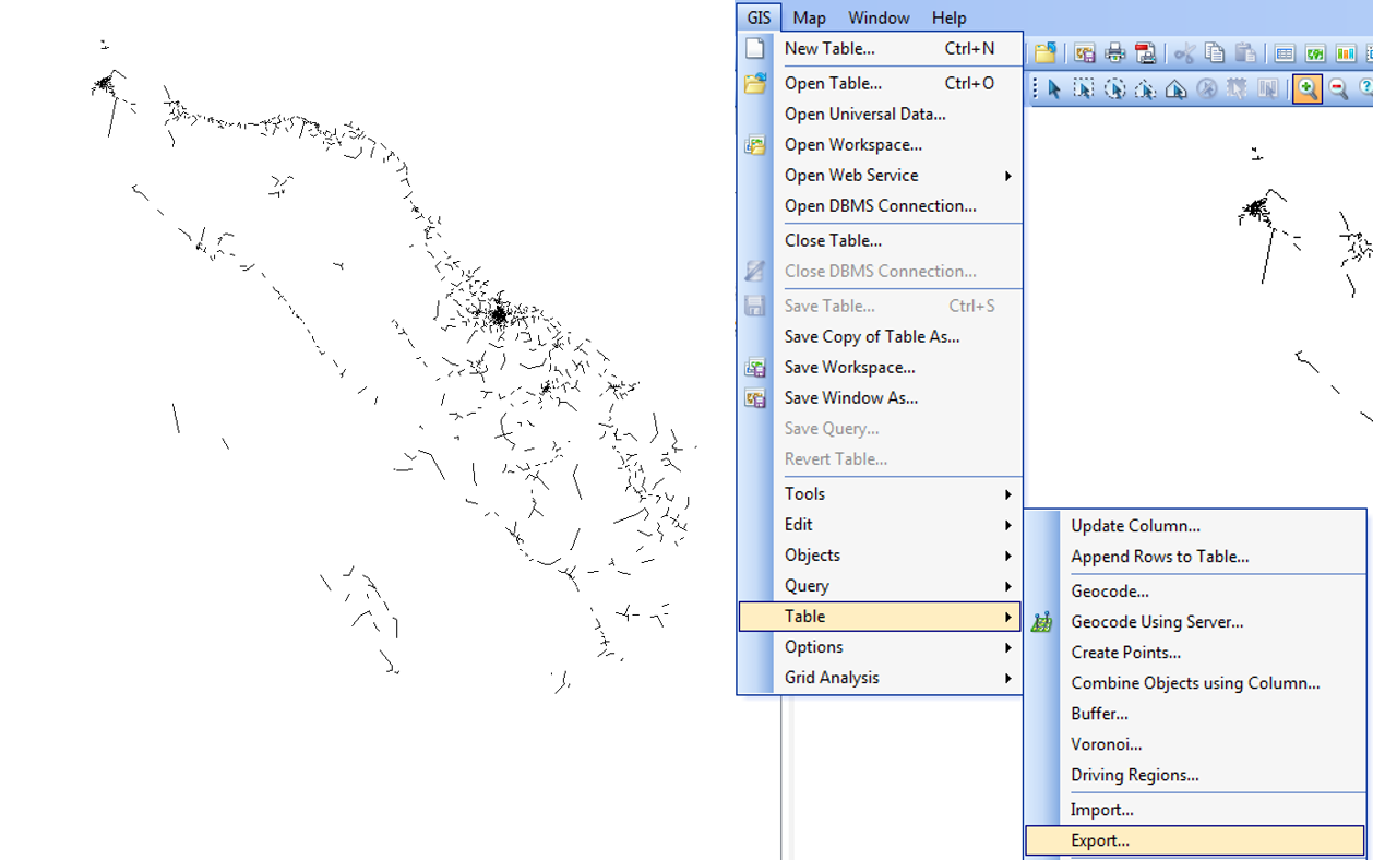 How to Calculate distance between sites based on Mentum Planet or ...
