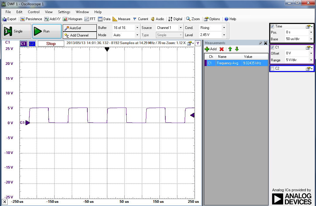 Simple Voltage-to-Frequency Converter