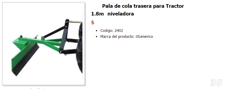 Pala niveladora tractor