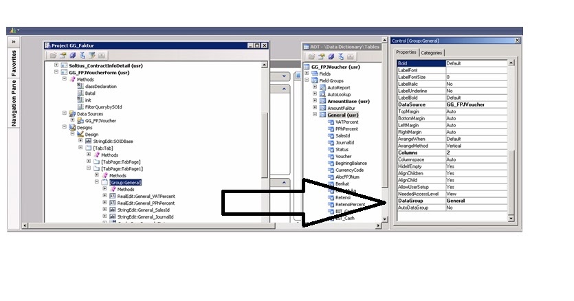 Create DataGroup in AX Form and Table | Transfer Knowledge