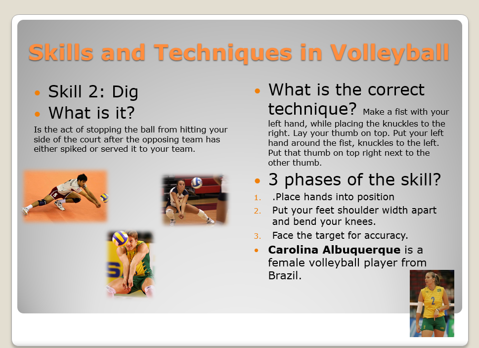 Olivias PTS : skills, techniques and tactics in volleyball