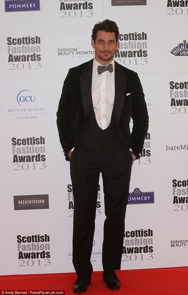 David Gandy -Source-: VIP Gala Dinner for the Scottish Fashion Awards