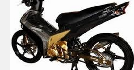 Modifikasi motor honda revo fit absolute 110 100cc road race keren