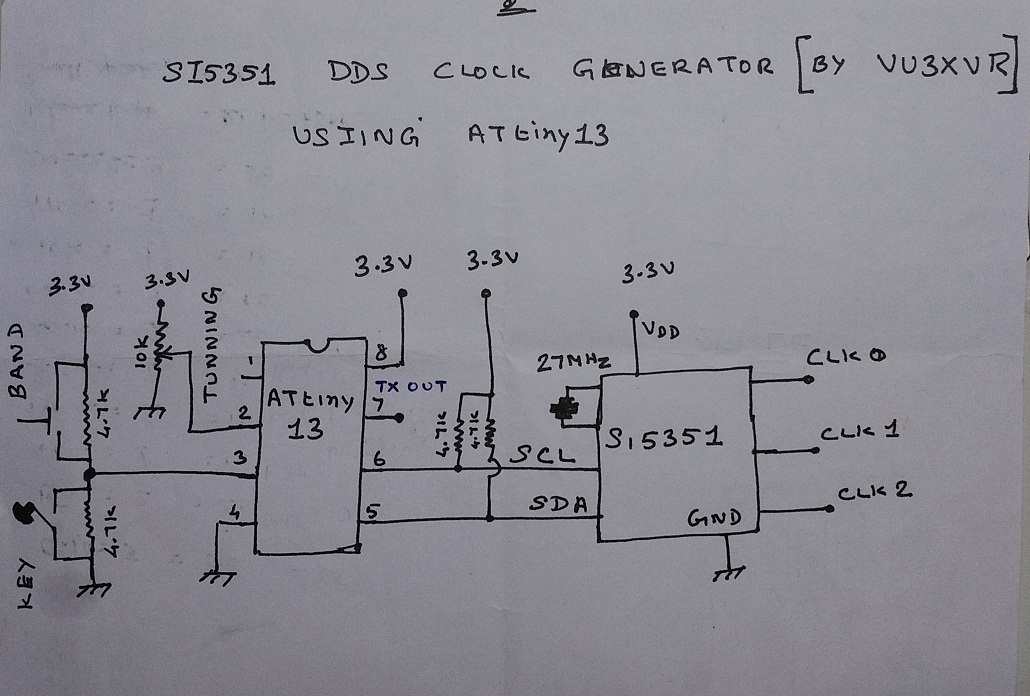 RF & Mechatronics Hobby Projects: Si5351 DDS Clock Generator Using ...