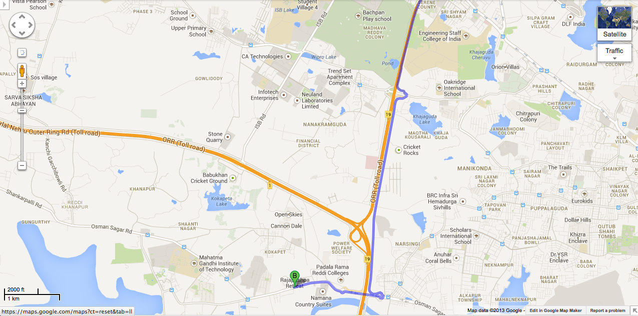 Kokapet Hyderabad To Gachibowli at James Earle blog