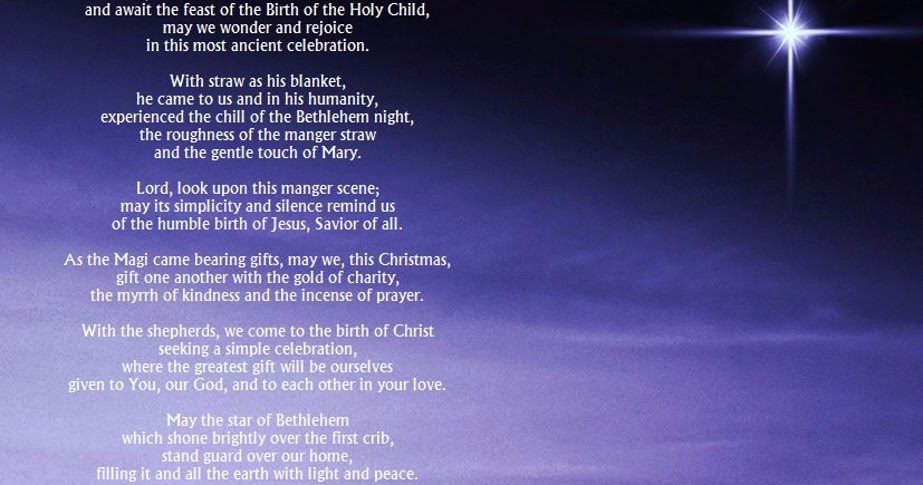 Soapsmith's Blog: Blessing of the Christmas Crib