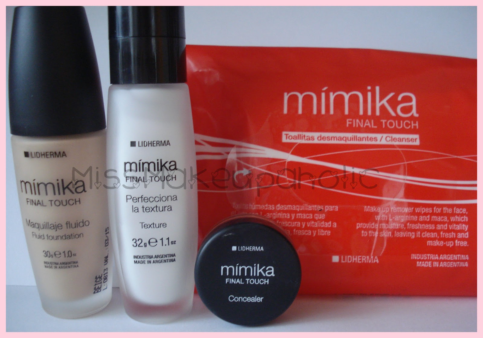 MissMakeupaholic: Mímika Final Touch de Lidherma