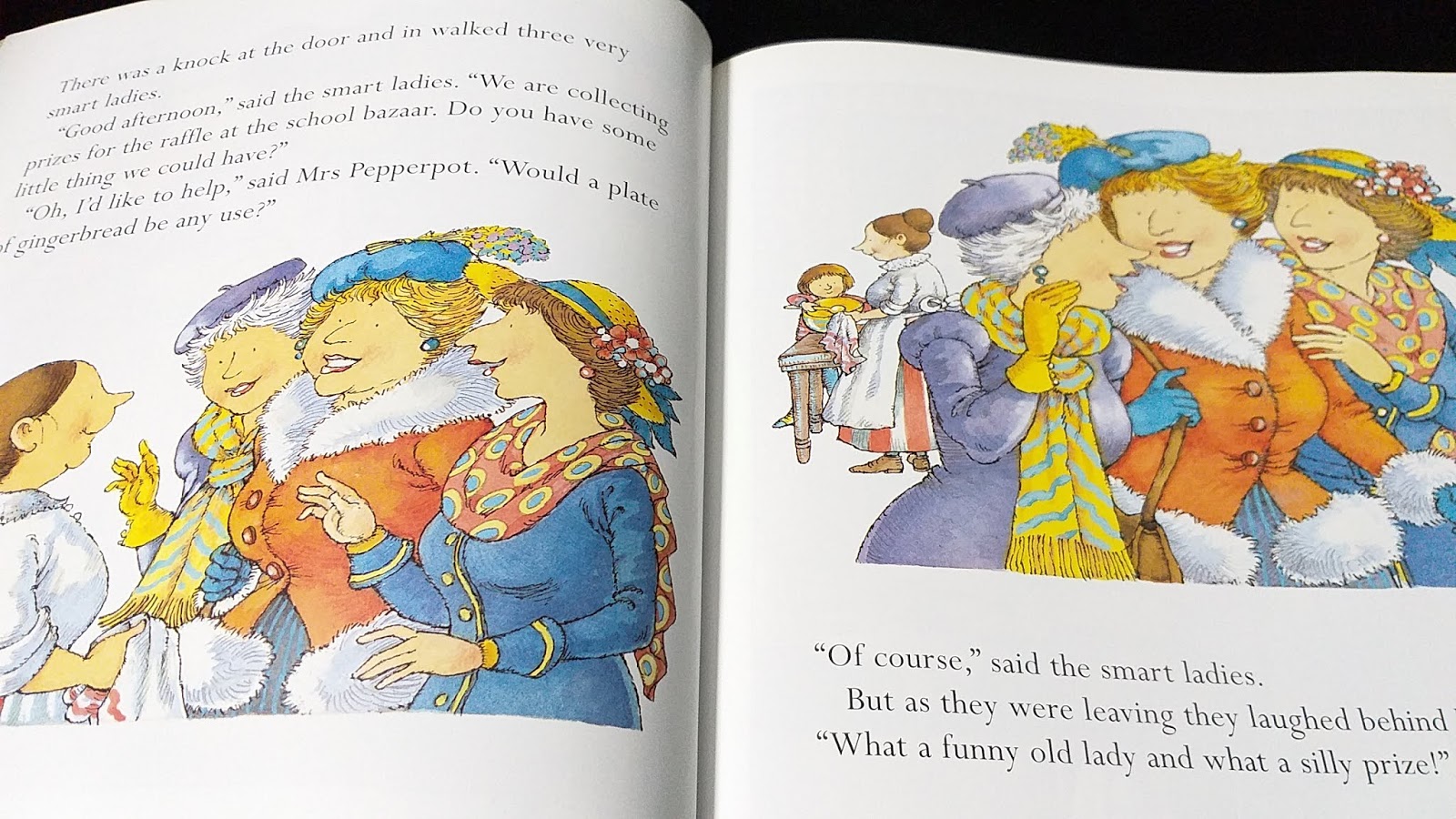 Kid Books Blog: 30.Mrs.Pepperpot Learns to swim / Mrs Pepperpot at the ...