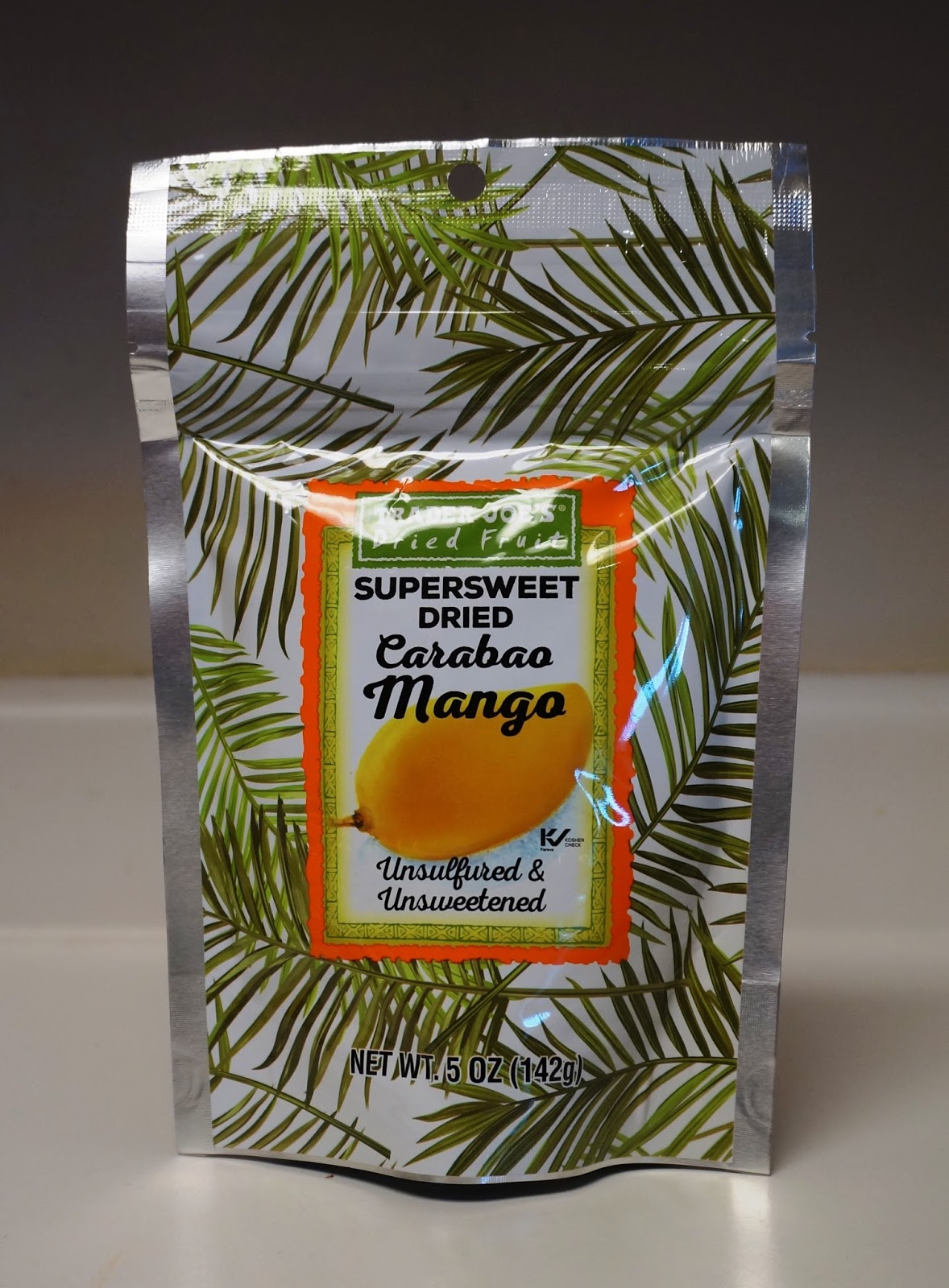 Exploring Trader Joe's: Trader Joe's Supersweet Dried Carabao Mango
