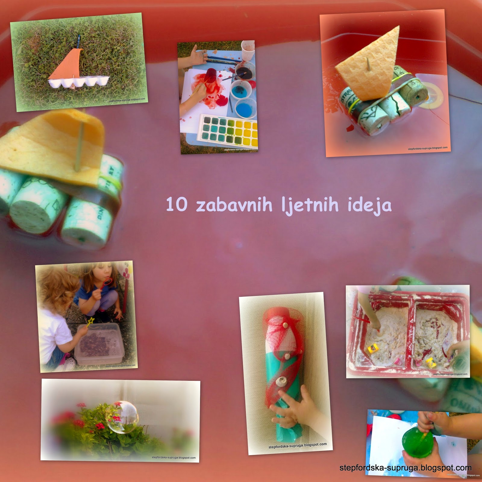 Stepfordska supruga: Ideje za ljetne aktivnosti s djecom na otvorenom