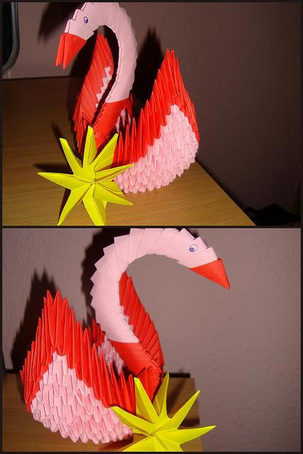 Made by Aneska: Origami modulowe:)