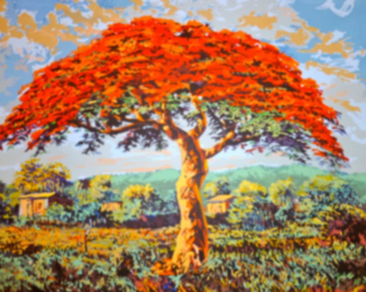 De una sentá: El cuadro