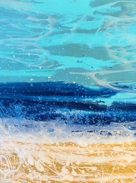 Daily Painters Of Colorado: Contemporary Abstract Seascape Painting ...