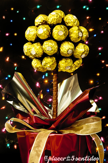 EL PLACER DE LOS CINCO SENTIDOS: TOPIARIO FERRERO ROCHER