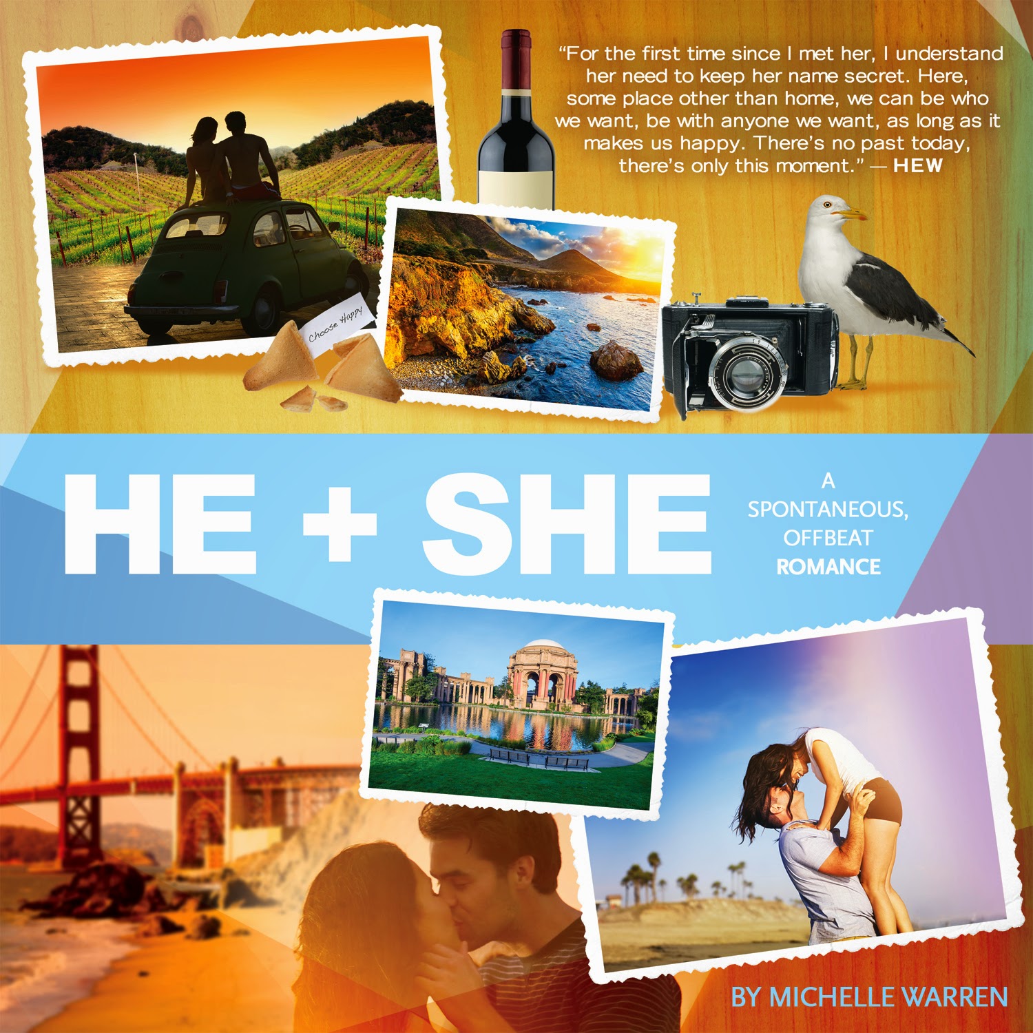 Michelle Warren: HE + SHE cover reveal & giveaway!