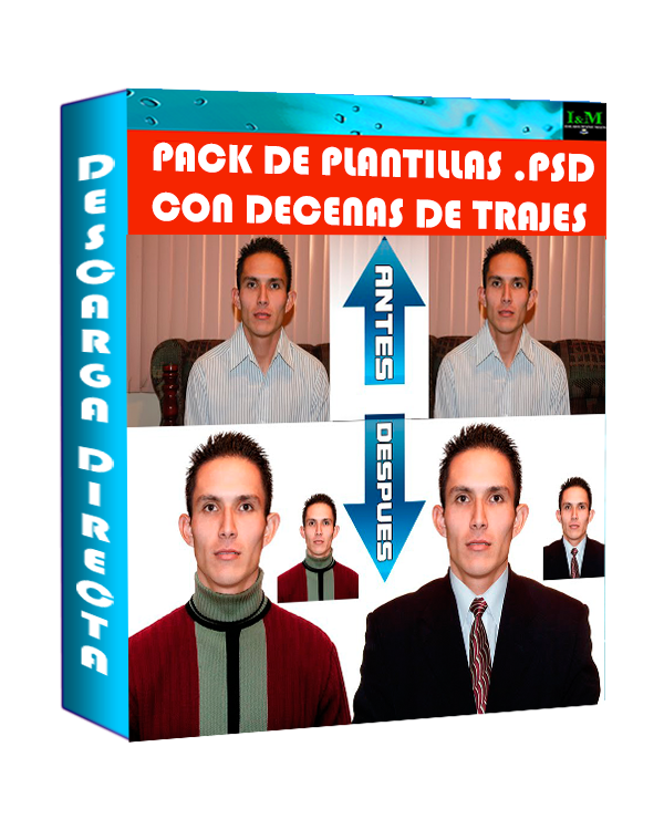 Descargar Plantilla PSD Trajes para caballero - Editables para Curriculum / Hoja de Vida ...