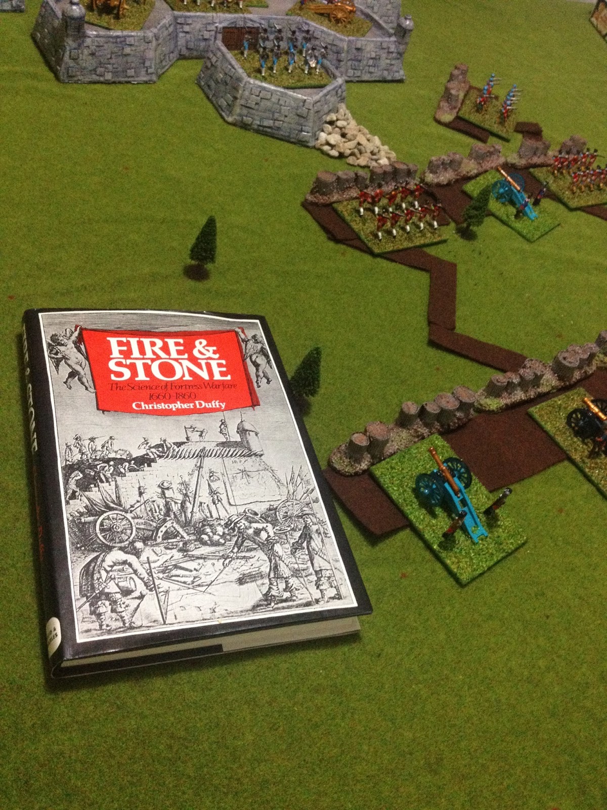 Grid based wargaming - but not always: Thinking about siege wargaming rules