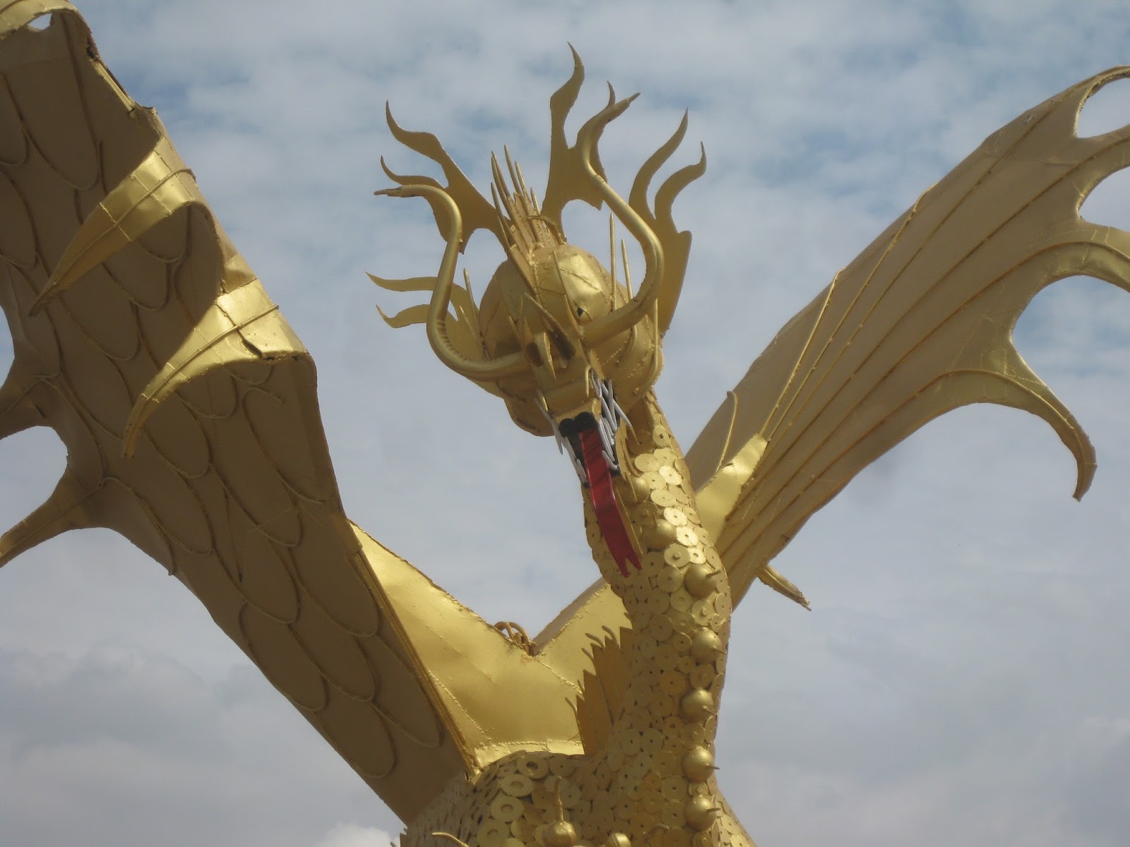 kurdistanart: Statue of Dragon or Azhdiha near the Shanidar Park~ Erbil ...