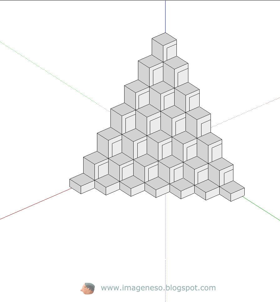 PERSPECTIVA AXONOMÉTRICA. EJERCICIOS PARA 4º DE ESO | .imagenesola ...