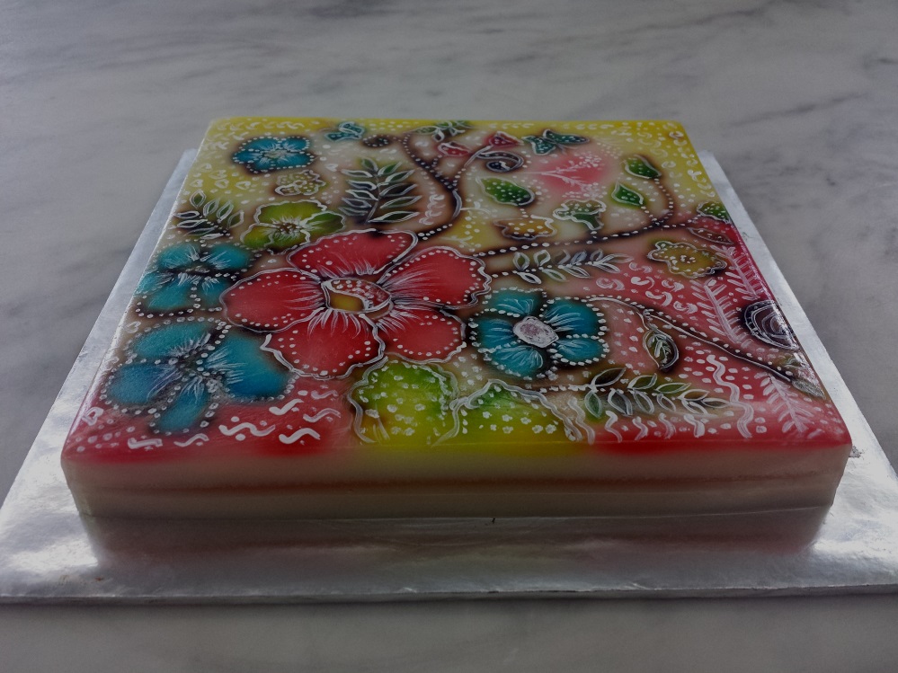 Yochana's Cake Delight! : Batik Painting Pudding