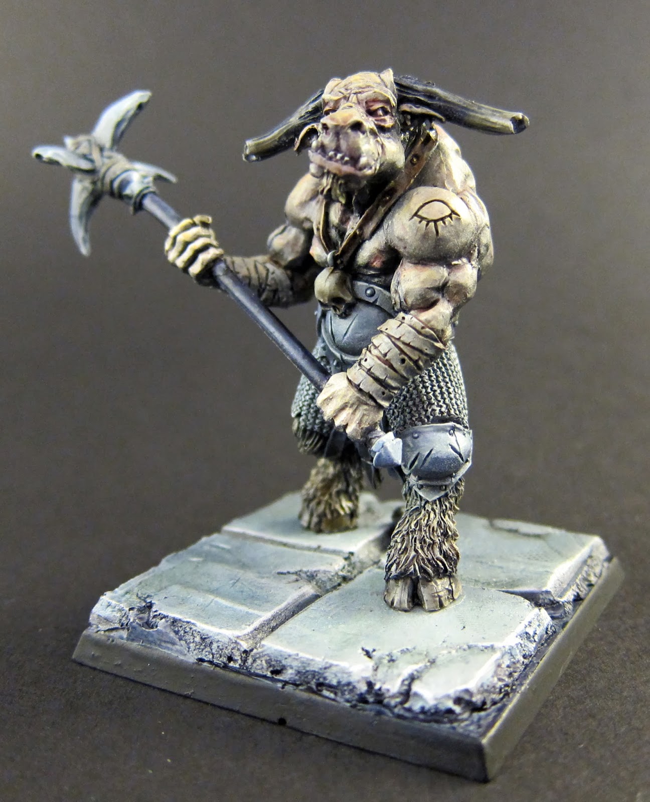 Plebicidal: Warhammer quest WIP: Minotaurs!
