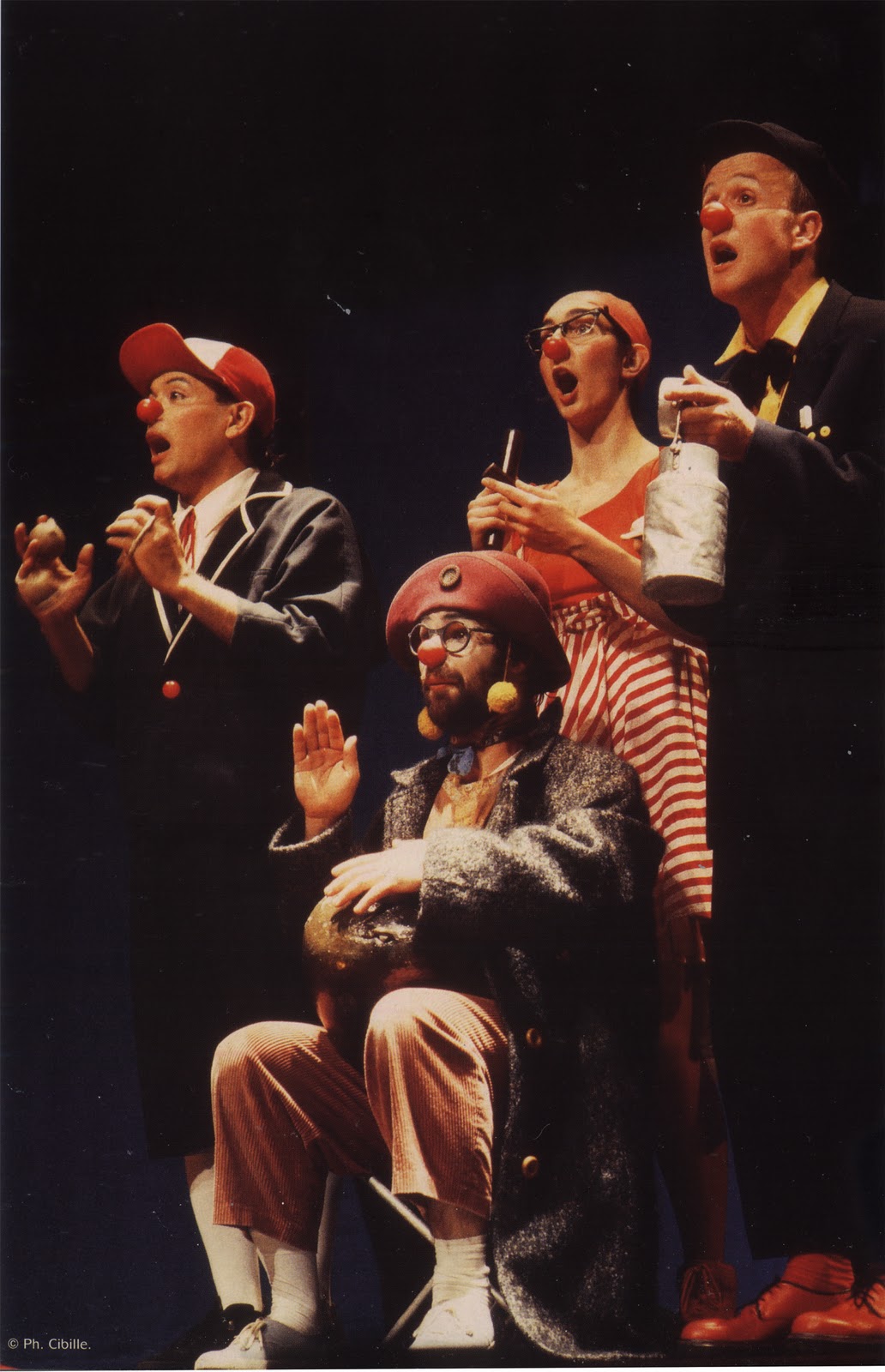 Du clown pour tous les goûts: Les groupes