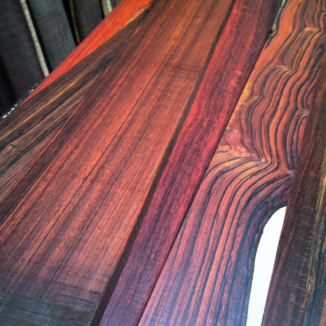 Tropical Exotic Hardwoods: NEW pieces of "Musical-Grade" Cocobolo just ...