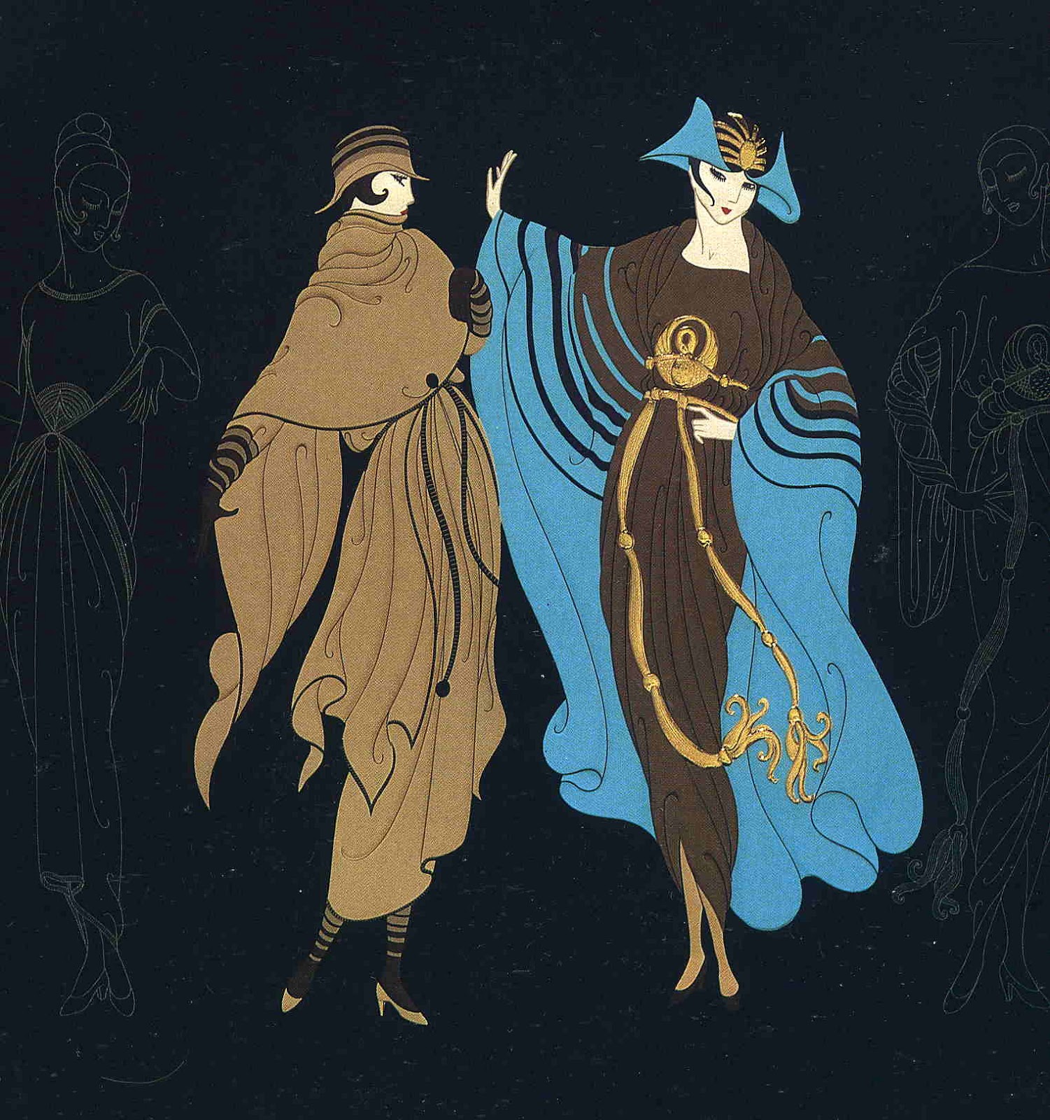 Muddy Colors: Inspiration: Erté