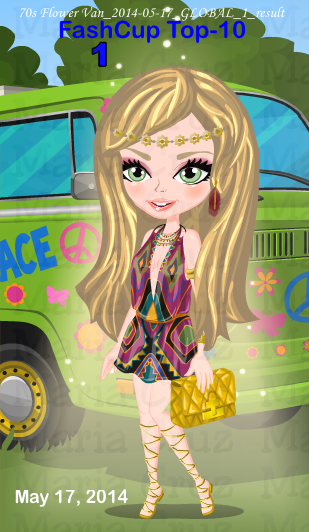 Fashland Help Notes: 70s Flower Van Winners May 17, 2014