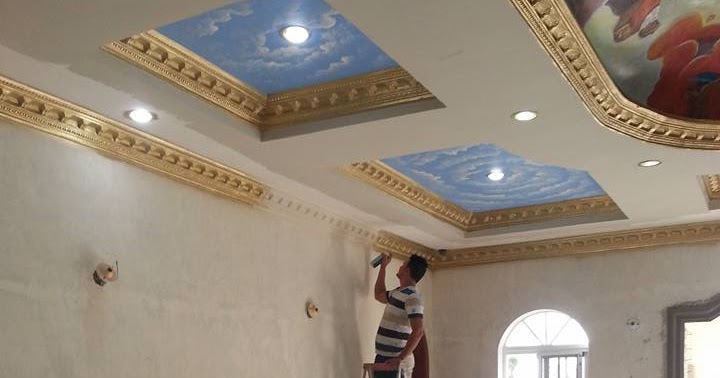 mi obras de arte: MURAL EN TECHO