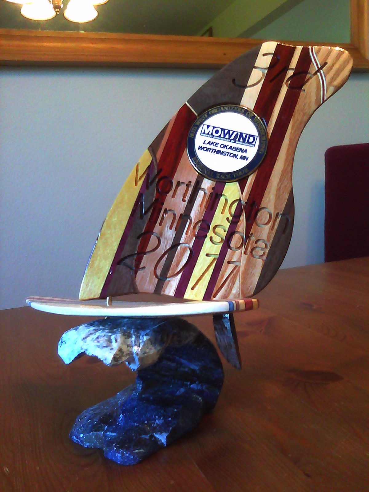 EL-11 Windsurfing: Jeff Hegwer's Handmade Trophies