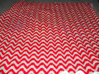 Sweetheart Ripple Afghan Finally Finished