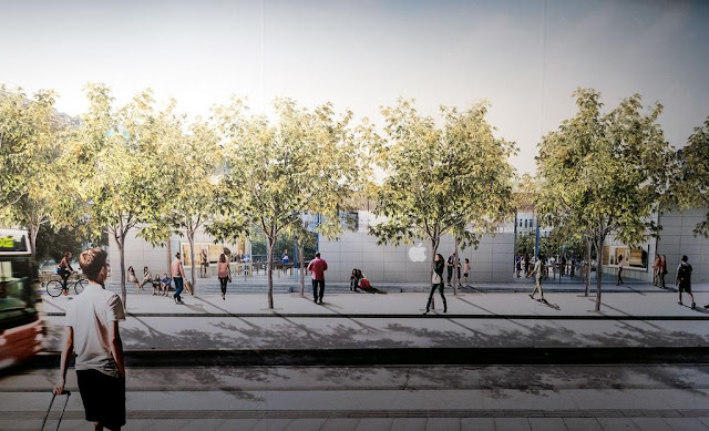 Stadsutvecklingen: Apple-Store i Stockholm