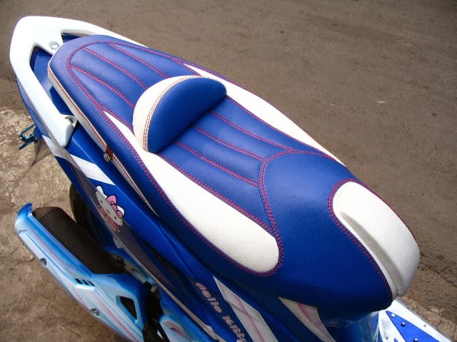 Modifikasi JOK MOTOR: Jok Vario Techno 125 Model PCX RETRO Pesanan Mrs ...