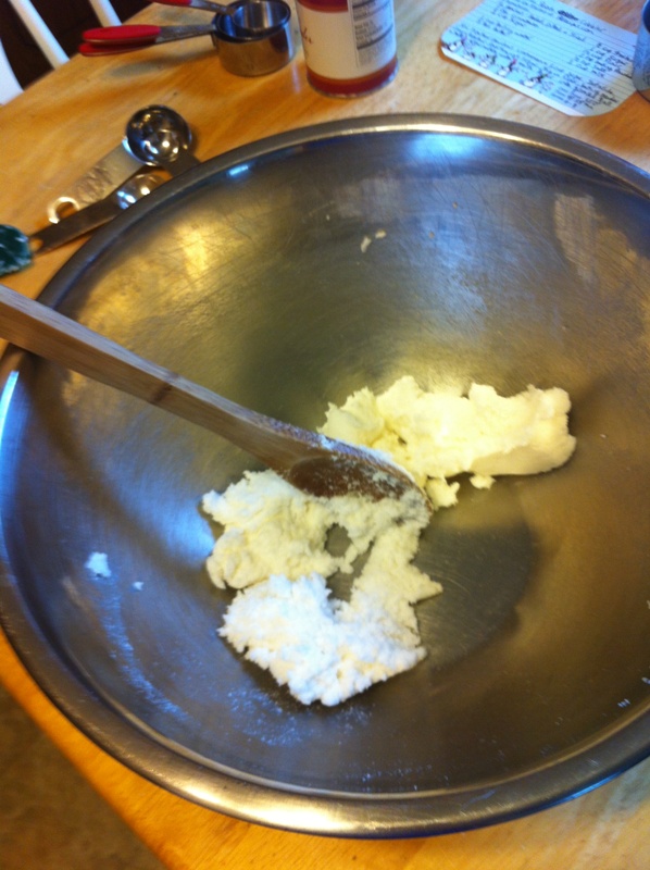 Peach Cobbler...Featuring the Best Helper Ever