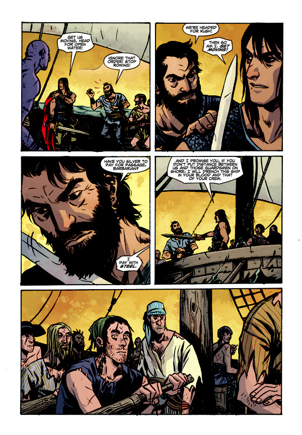 ALL PULP: CONAN FACES OFF AGAINST THE QUEEN OF THE BLACK COAST!