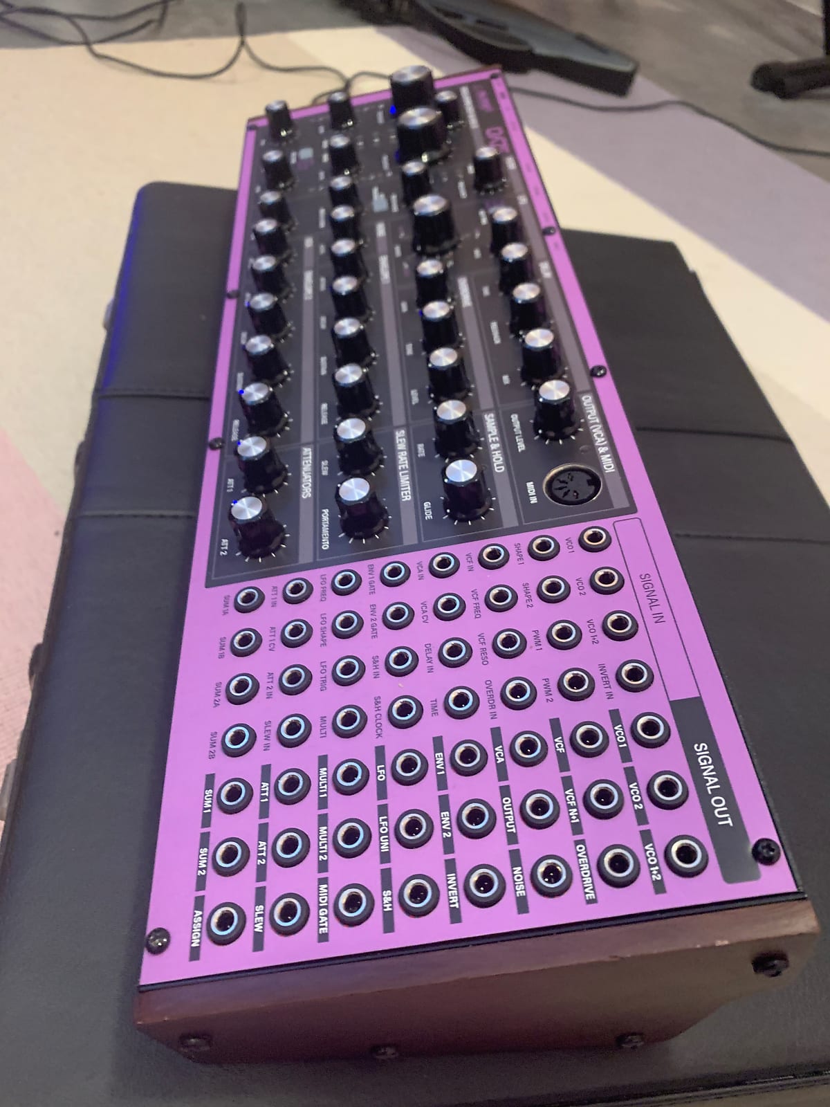 MATRIXSYNTH: Purple Skinned Behringer Neutron Paraphonic Analog and ...