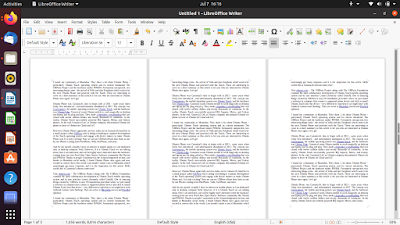 LibreOffice Writer: Page Formatting