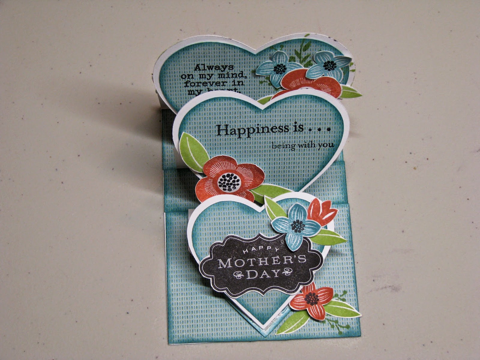 sandy'z creative corner: Mother's Day/ Father's Day cards ~ April 2015 Club