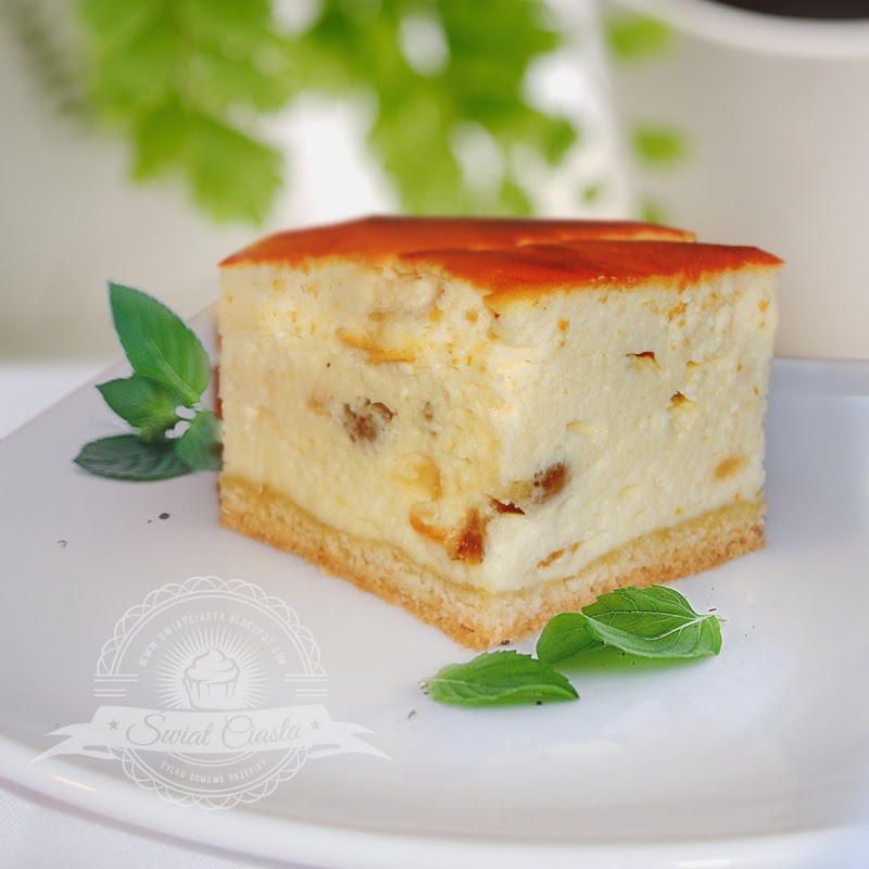 Sernik tradycyjny - Świat Ciasta