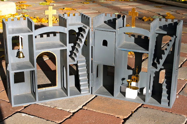 How to Make a Cathedral for your Wooden Saint Dolls ~ Catholic ...