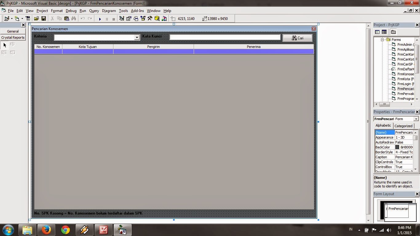 Source Code Program Pendataan Barang Pada Jasa Pengiriman Barang ...