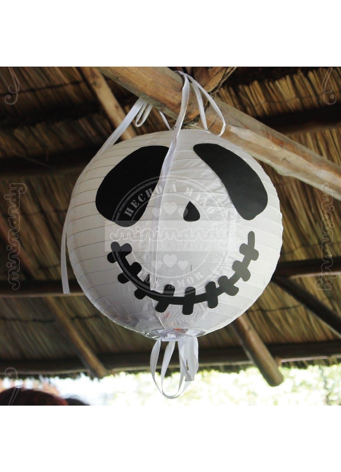 MinimandySign: Piñata. Diseño: Jack Skellington.