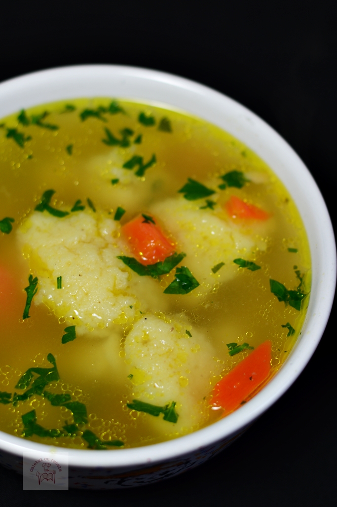 Supa de pui cu galuste - CAIETUL CU RETETE